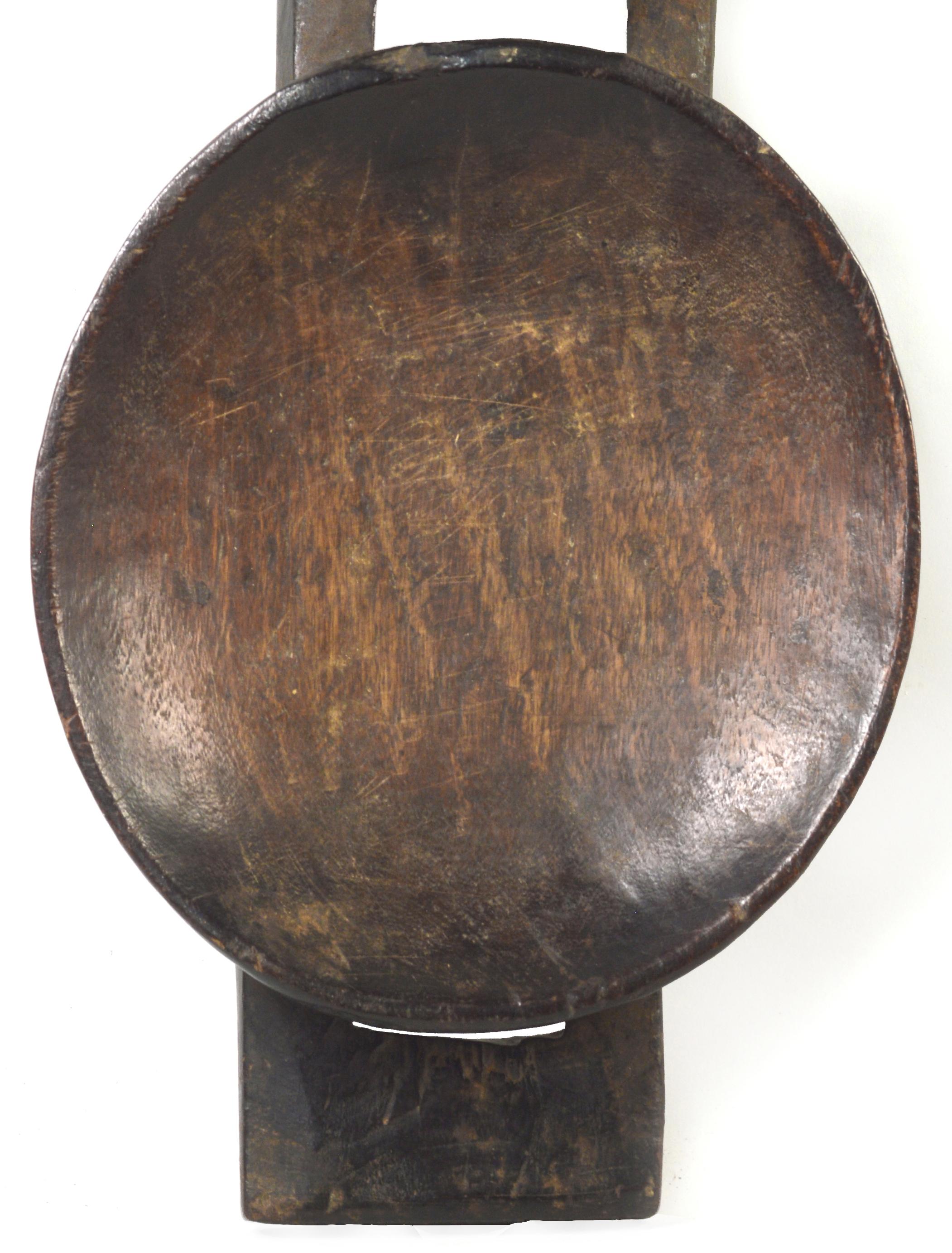 Double Zulu Ugqoko Meat Platter, Dark Wood For Sale at 1stDibs