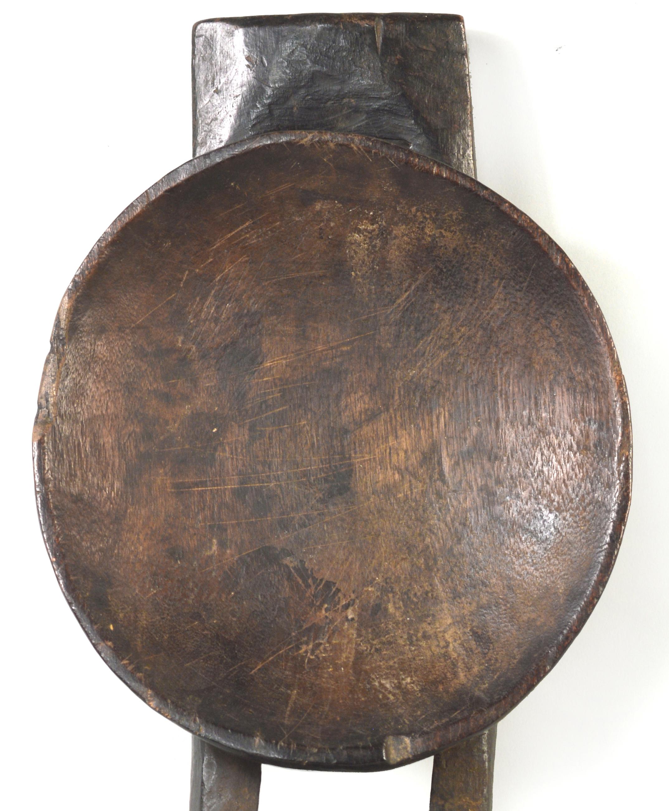Double Zulu Ugqoko Meat Platter, Dark Wood For Sale at 1stDibs