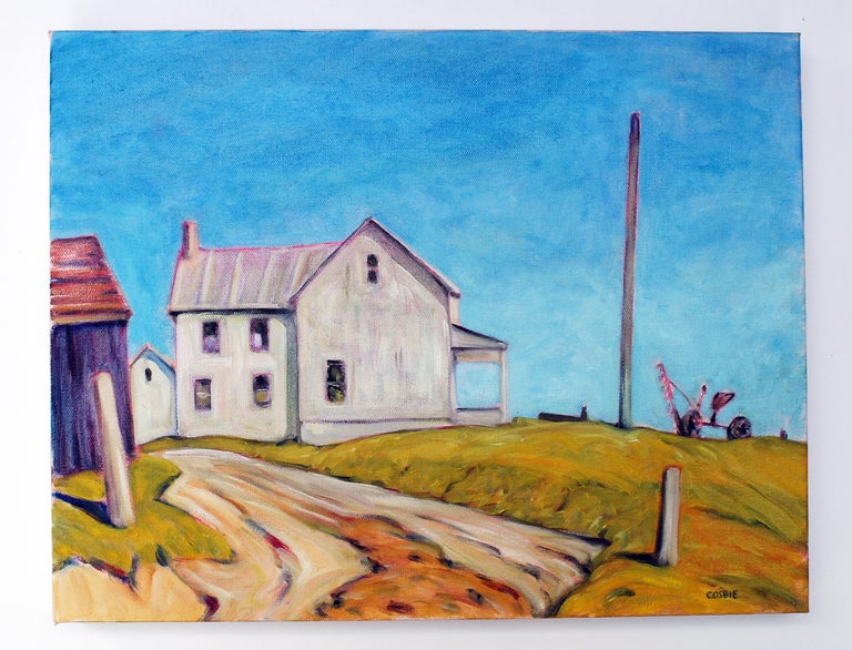 Doug Cosbie - Frederick, Maryland Farm, Oil Painting For Sale at 1stDibs