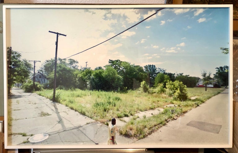 Doug Rickard - Large Scale Photograph Archival Pigment Print, Detroit ...