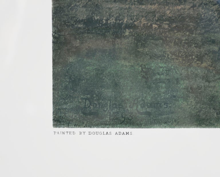 Douglas Adams - "The Drive" - Figurative Golfing Landscape For Sale at ...