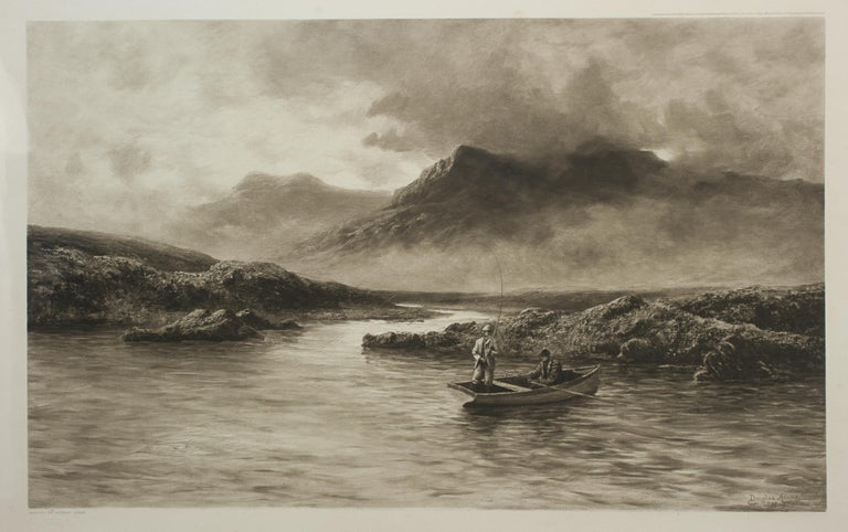 Douglas Adams Sea Trout Fishing Photogravure For Sale at 1stDibs