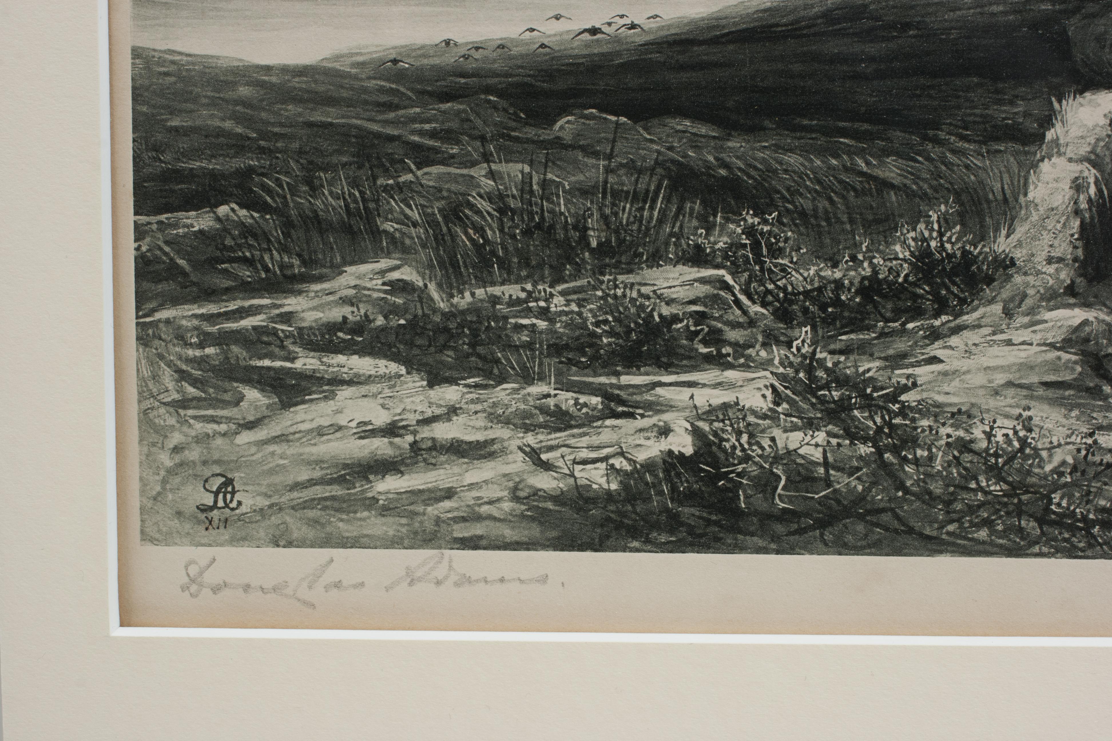 Tree Grouse, Partridge Shooting Engravings By Douglas Adams ...