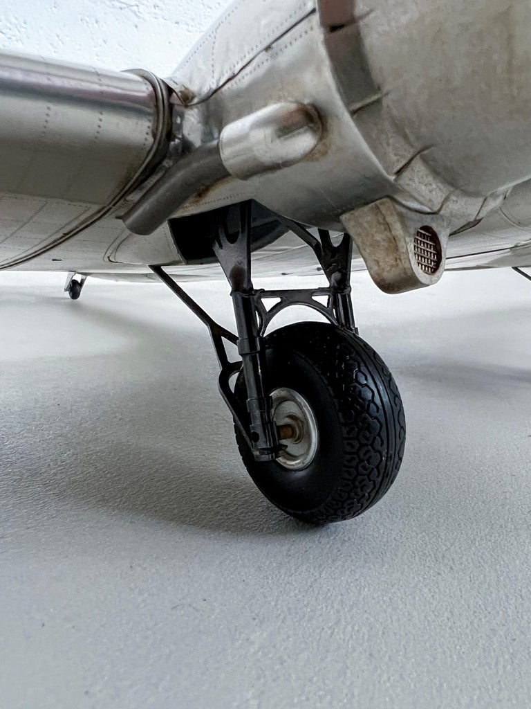 Douglas DC-3 aircraft model, big size, richly detailed, streamlined ...