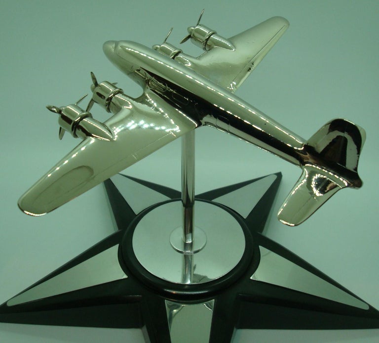 Douglas DC4 Airplane Desk Model, 1940s For Sale at 1stDibs
