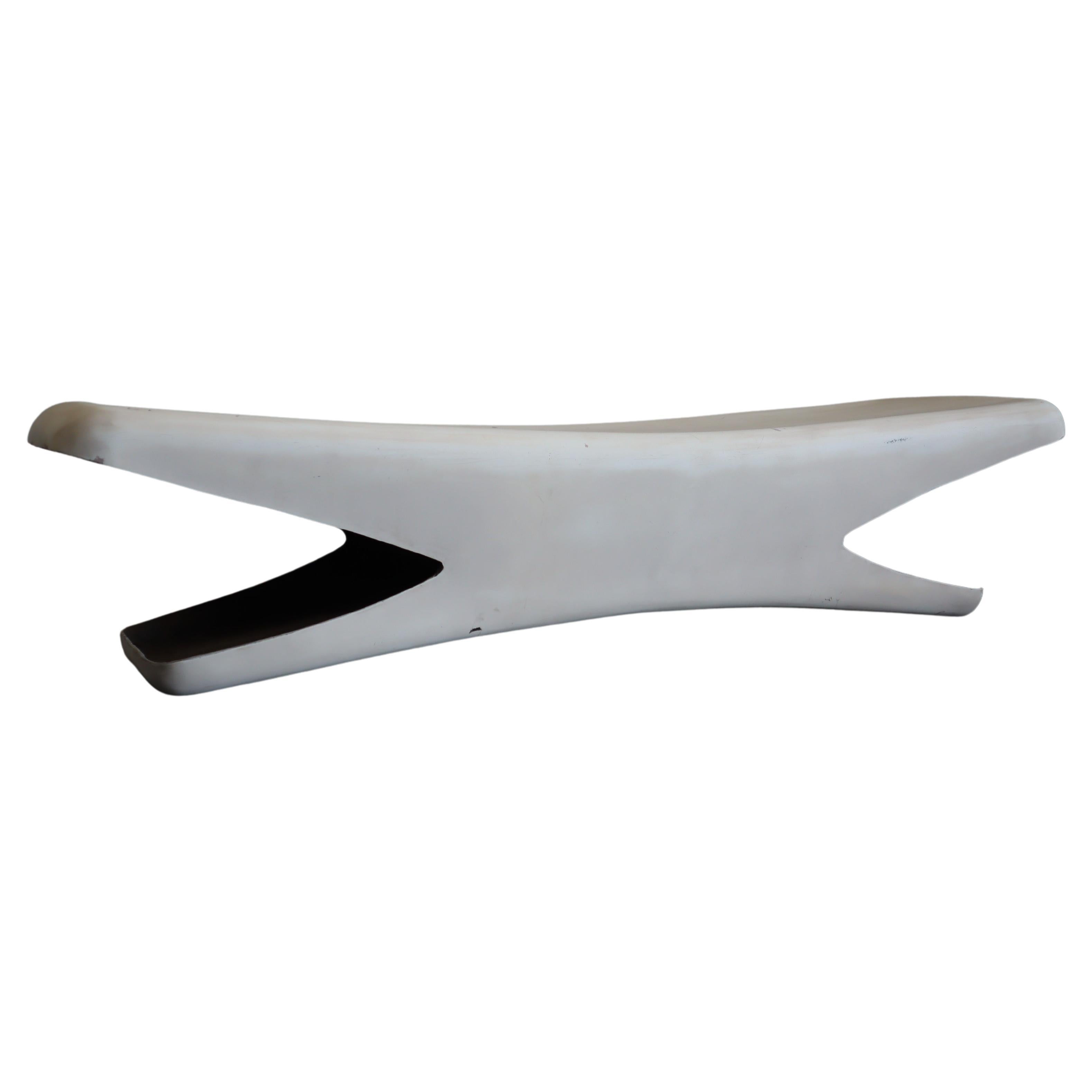 Monitor Fiberglass Upholstered Bench by Asa Pingree For Sale at 1stDibs ...