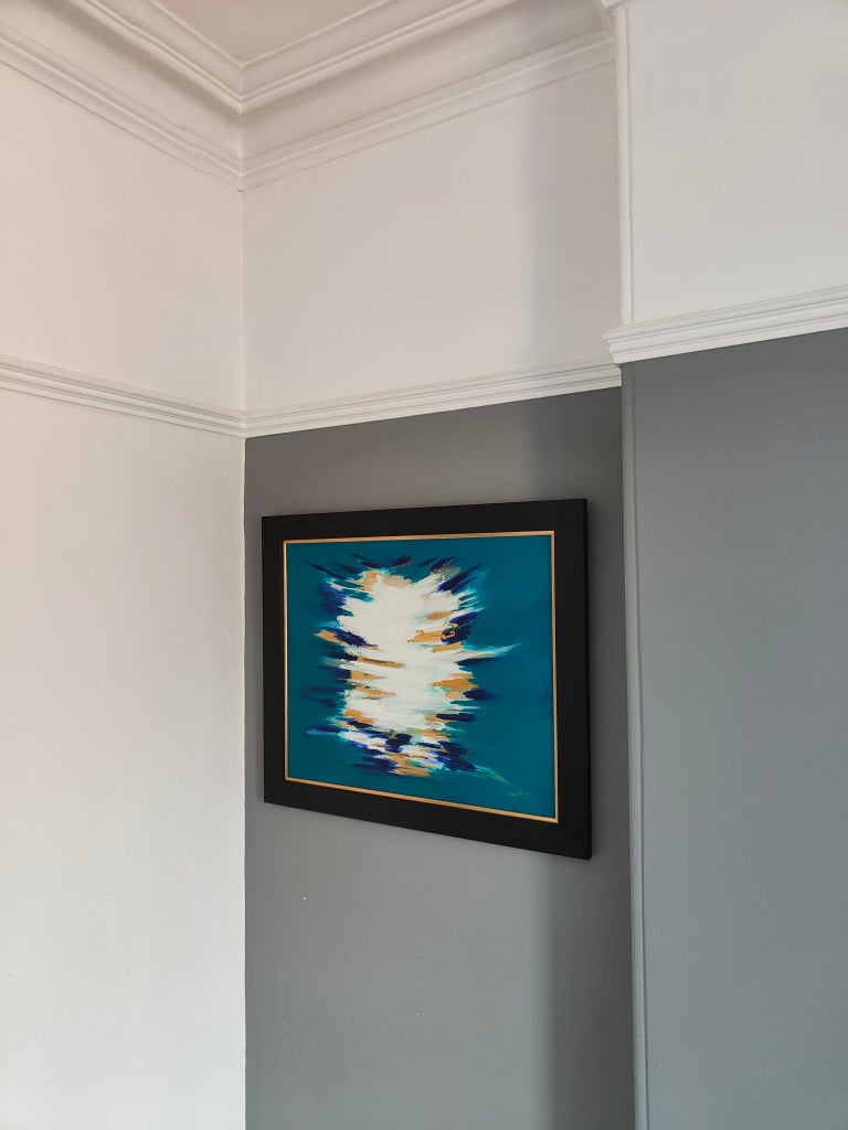 Douglas Findlay - Turquoise Reflection 2 For Sale at 1stDibs