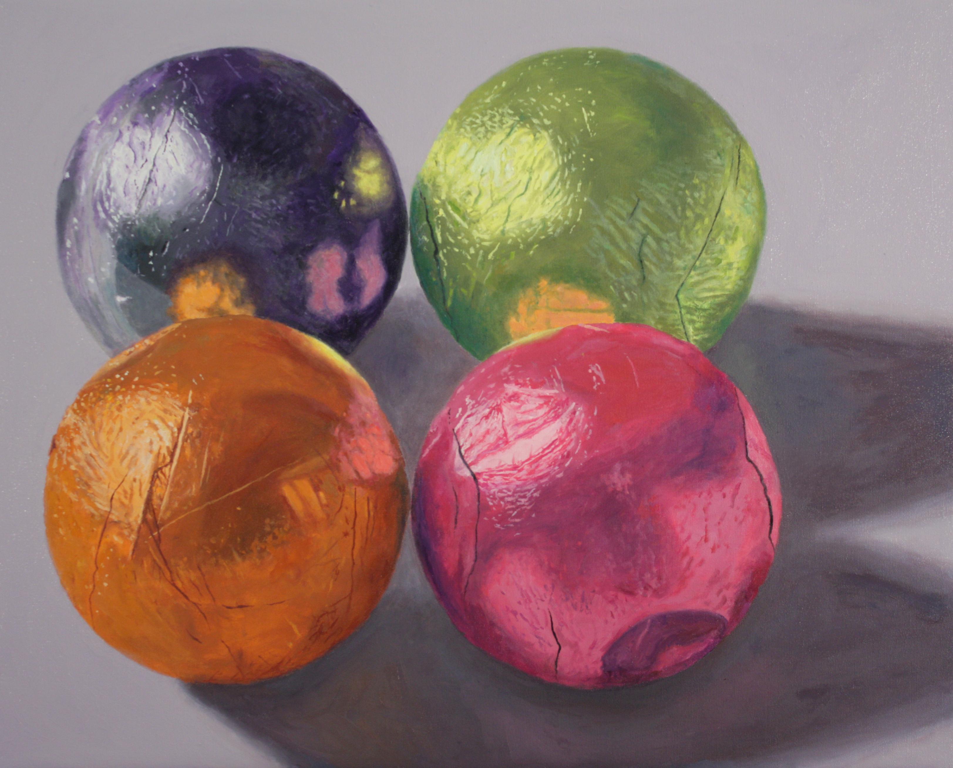 Douglas Newton - Quattro - Original modern pop still life oil painting ...