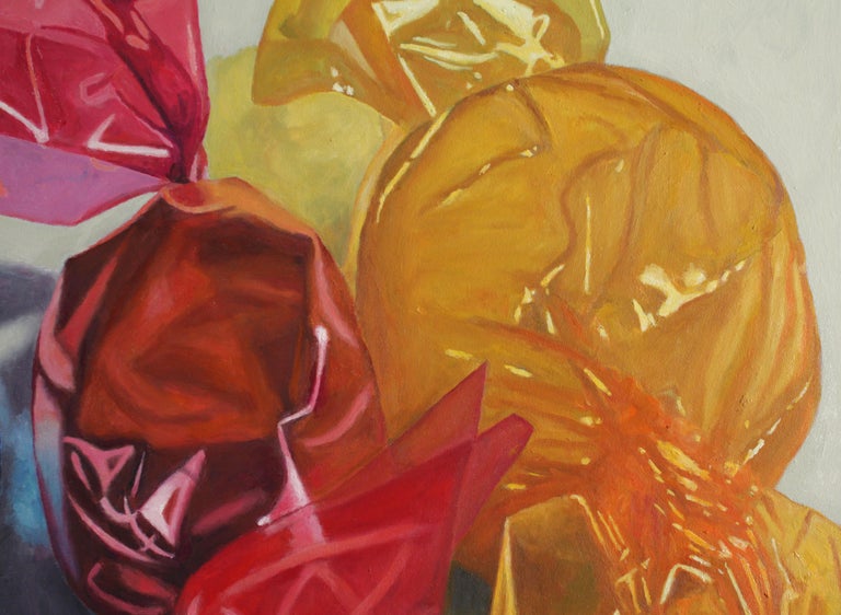 Douglas Newton - Triad, colorful super realistic still life oil of ...