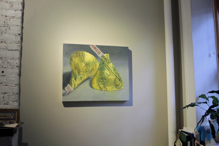 Douglas Newton - Two Kisses, colorful super realistic candy oil ...
