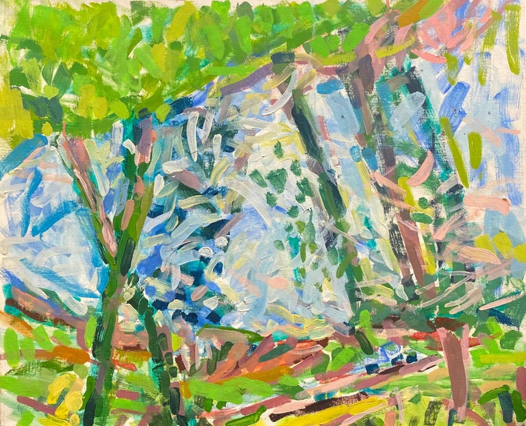 Douglas Stuart Allen - Large French Post Impressionist Oil - Bright ...