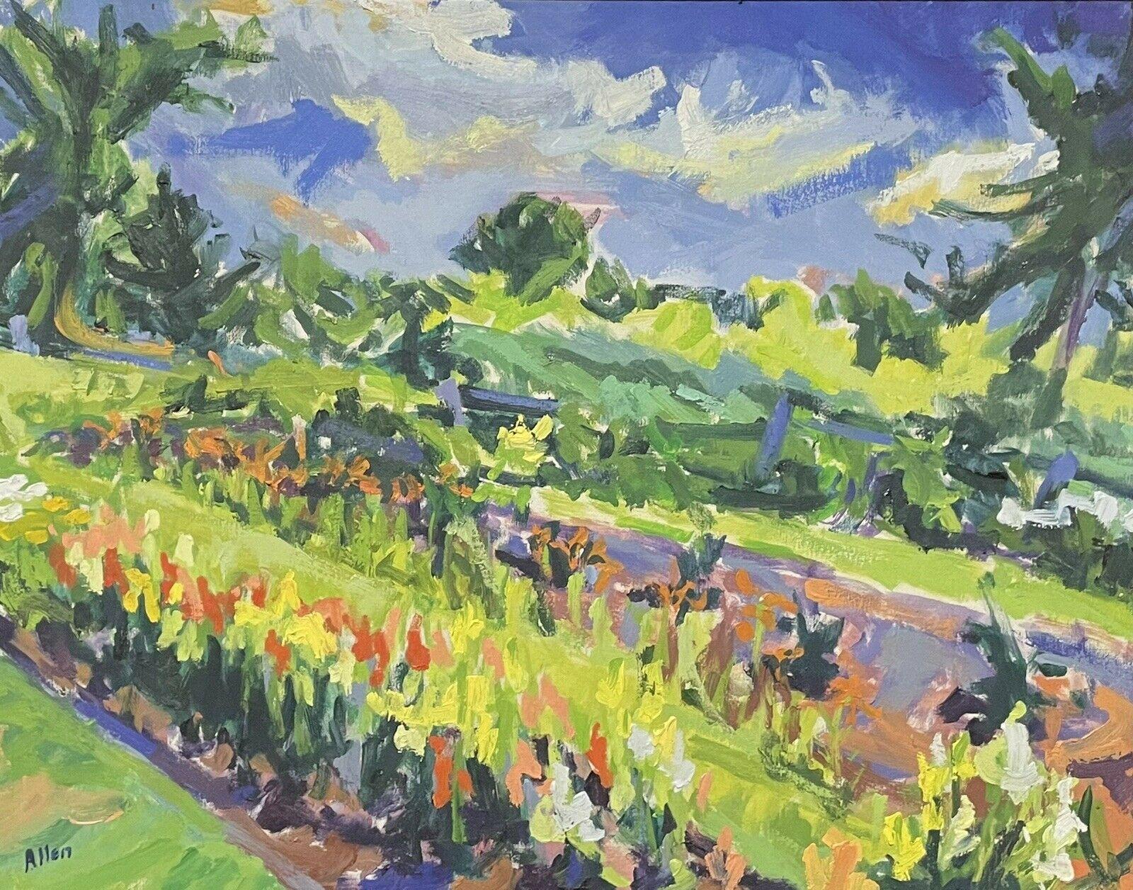 Douglas Stuart Allen - Large Impressionist Oil Painting - Green Summers ...