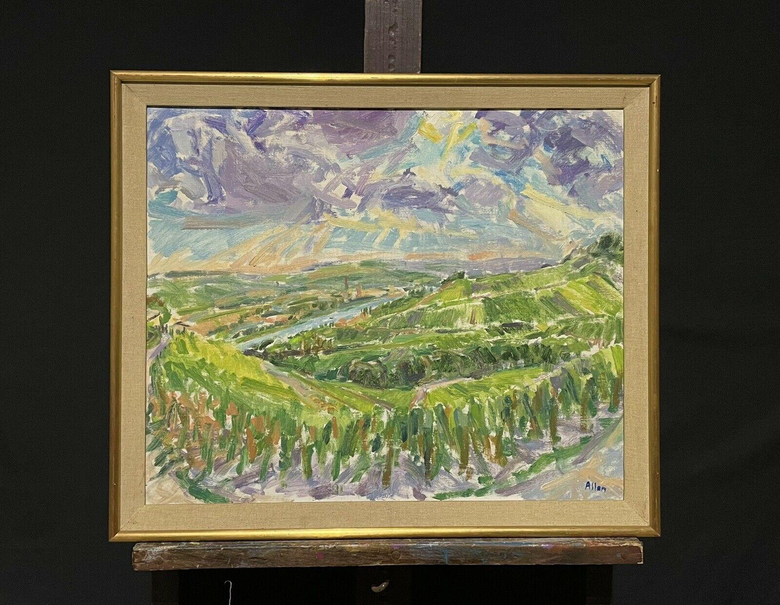 Douglas Stuart Allen - Large French Impressionist Signed Oil Painting ...