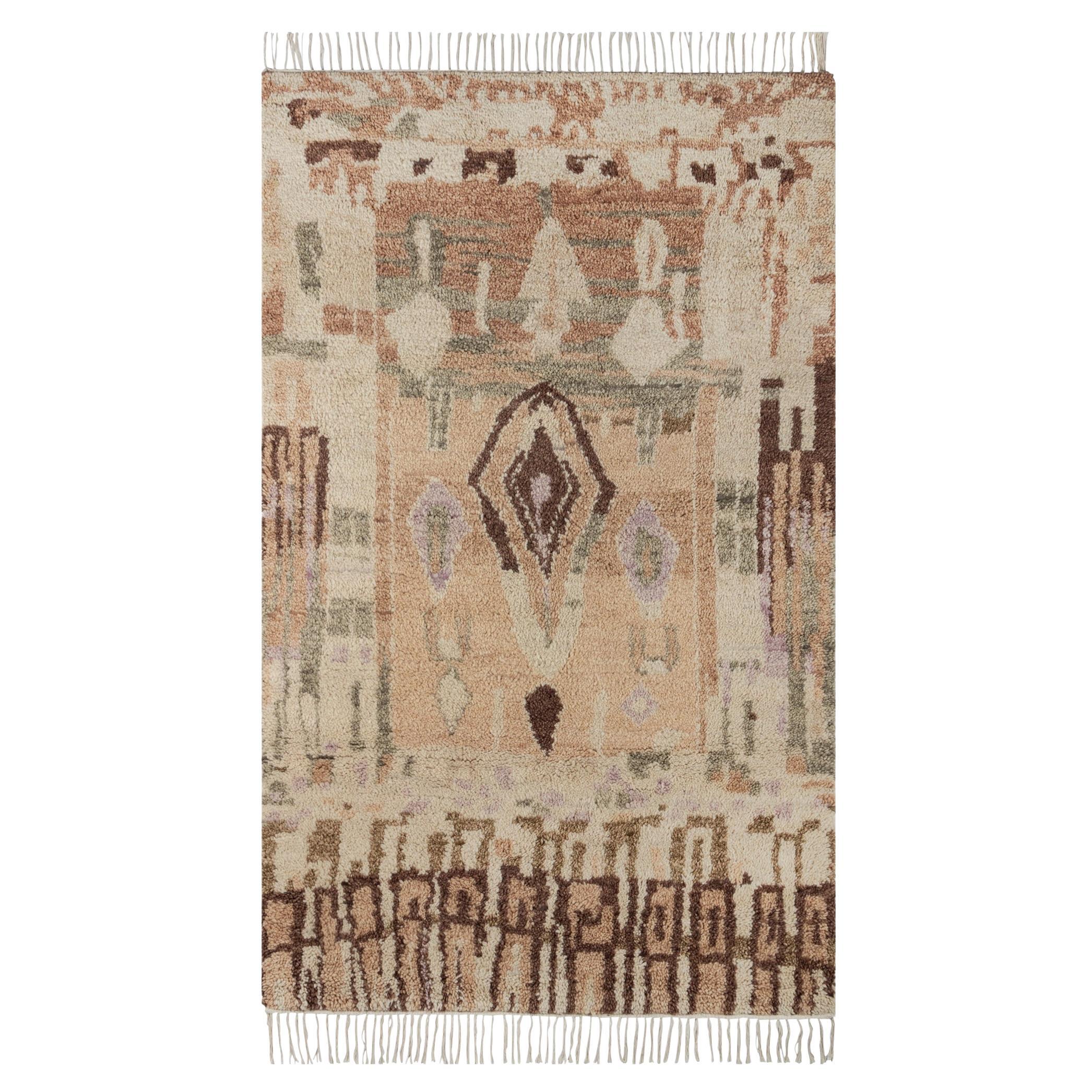 “Doukkala Galoya” Moroccan-Inspired Rug 'Natural' by Christiane Lemieux ...