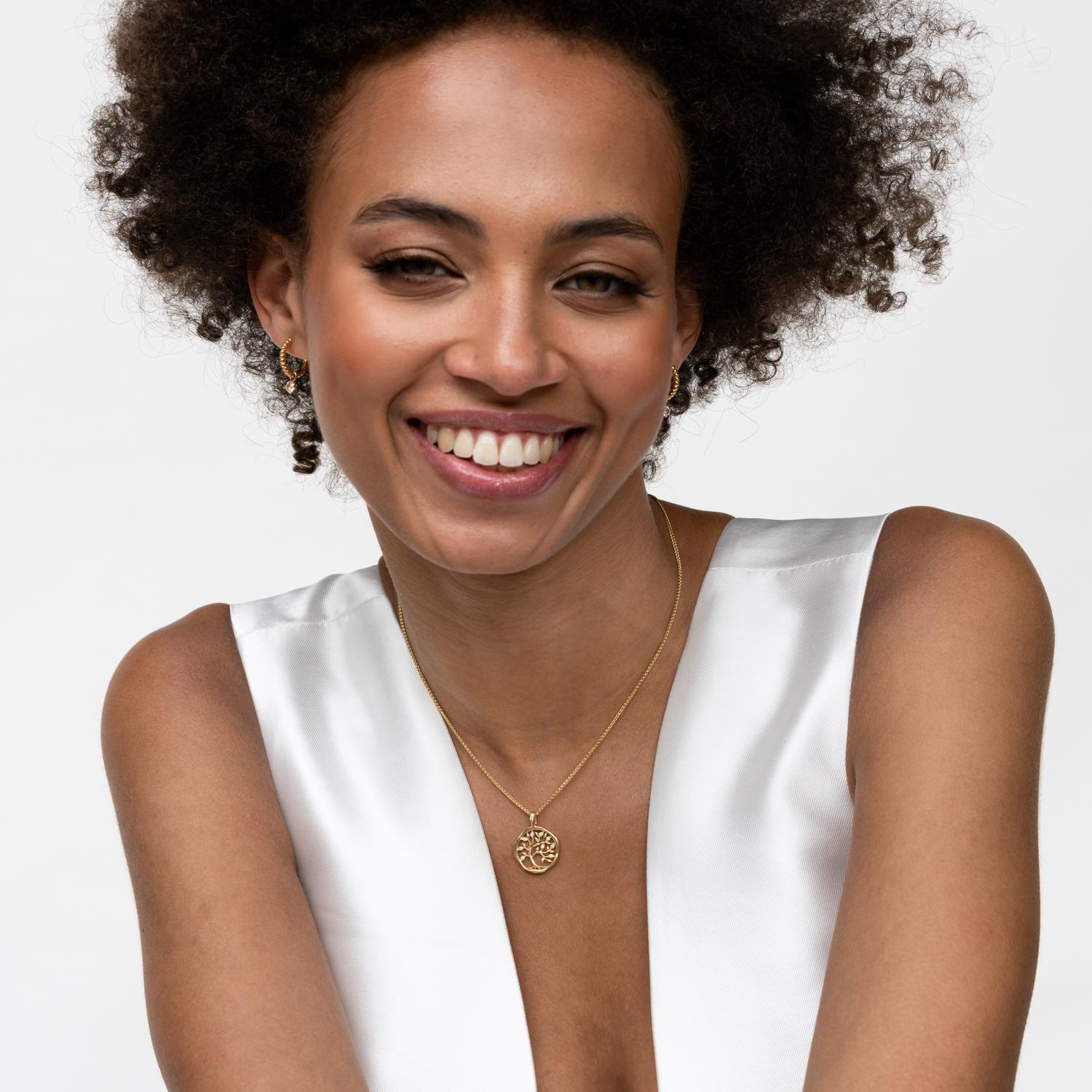 Dower and Hall 18k Gold and Diamond Tree of Life Talisman Necklace For ...