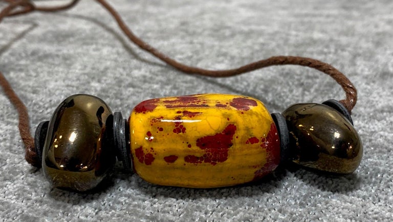 Doyle Lane California Studio Pottery Mid-Century Modern Ceramic Bead ...