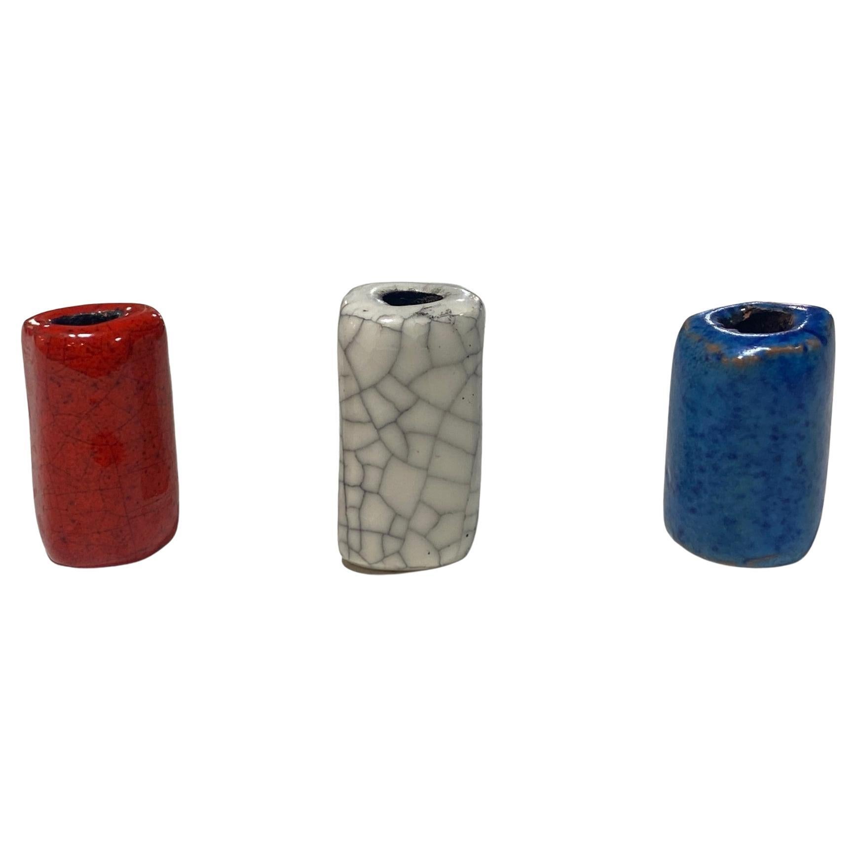 Doyle Lane California Studio Pottery Mid-Century Modern Ceramic Three ...