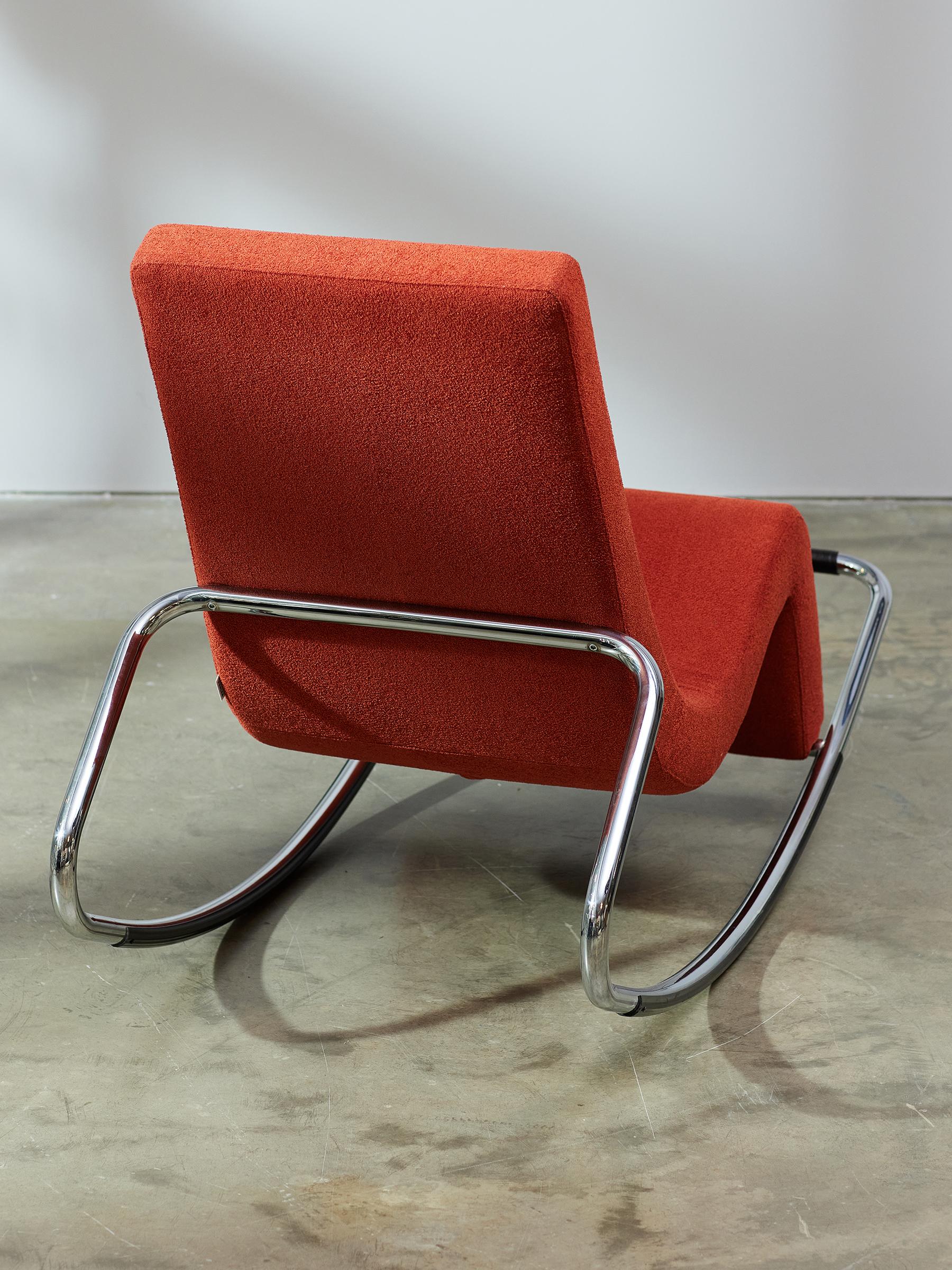 Dozy Rocking Chair by Enzo Berti for Ferlea at 1stDibs