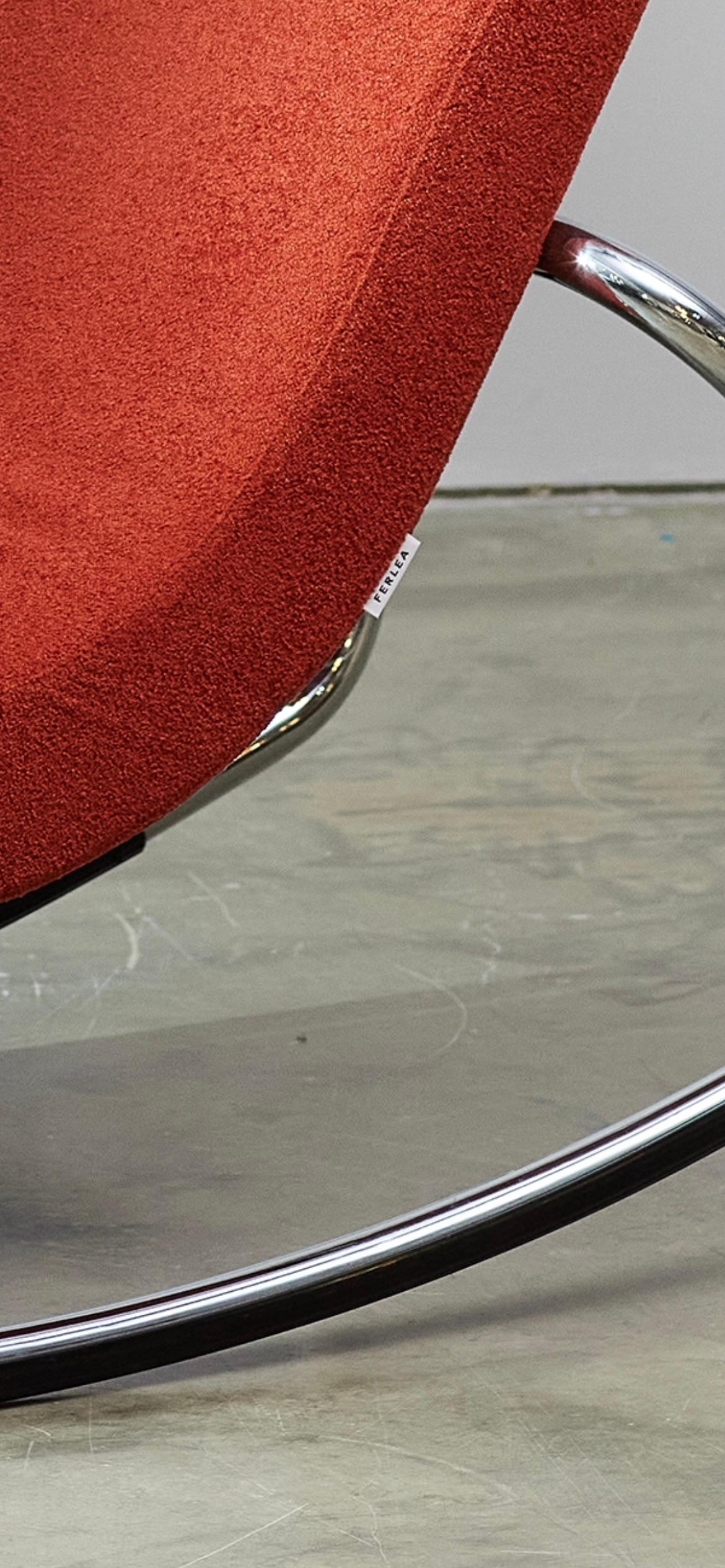 Dozy Rocking Chair by Enzo Berti for Ferlea at 1stDibs