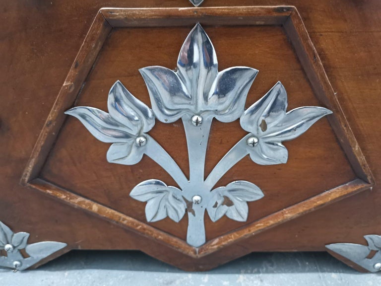 Dr C Dresser Attri, Aesthetic Movement Walnut Coal Scuttle with ...