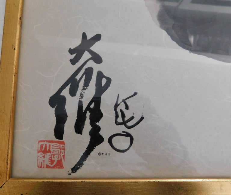 Dr. David Kwo Da-Wei Limited Edition Chinese Lithograph "Sheba Siamese ...