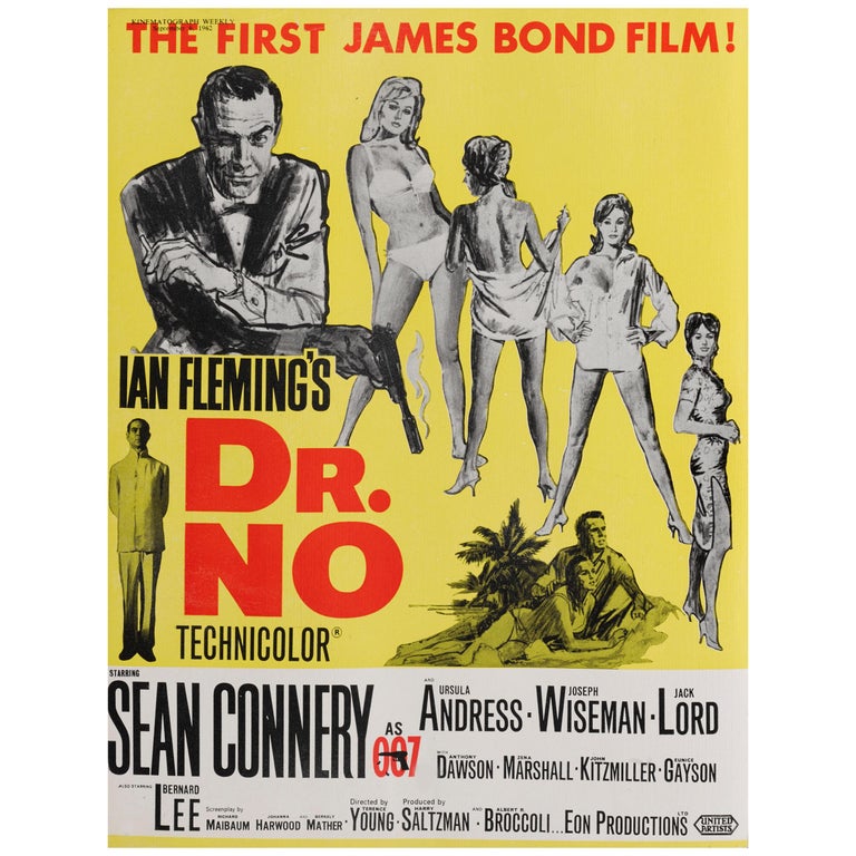 Dr No Original Movie Poster