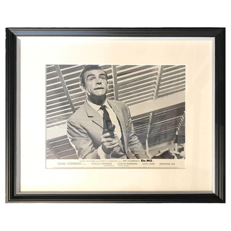 Dr. No, Framed Poster, 1970's rr For Sale at 1stDibs