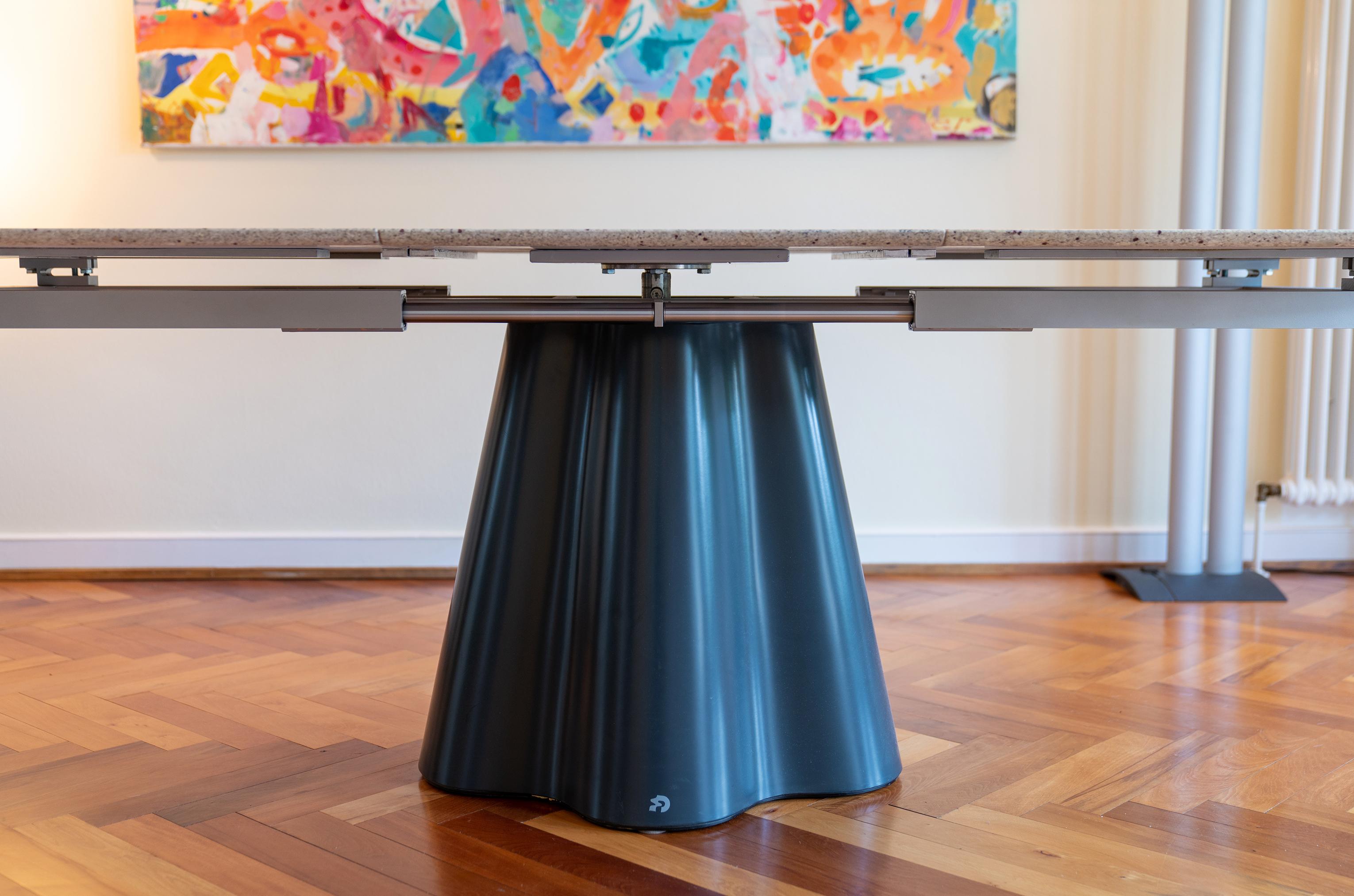 Draenert, Granite Dining or Conference Pedestal Table, Adler, Peter ...