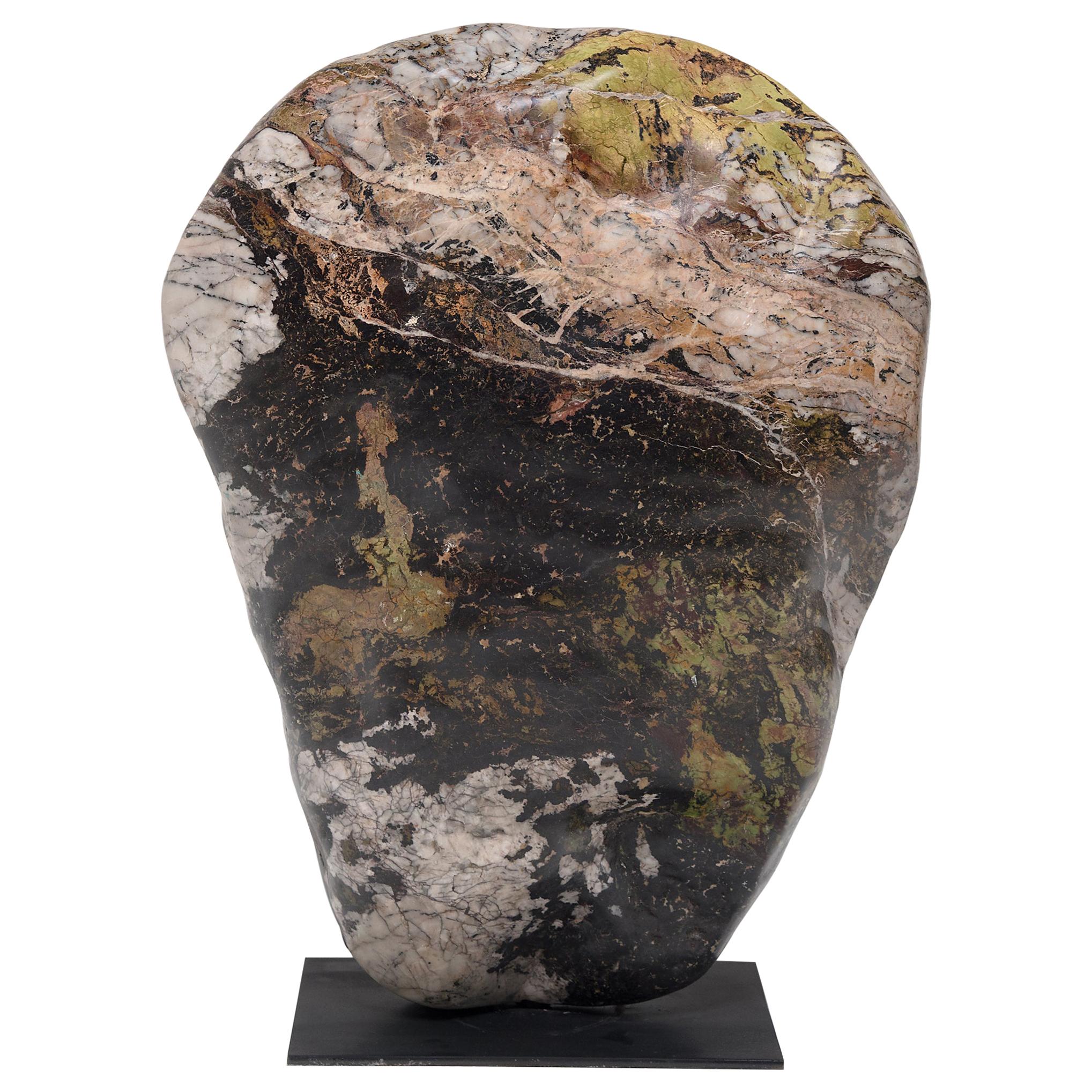 "Dragon Cloud" Chinese Meditation Stone Sculpture at 1stDibs