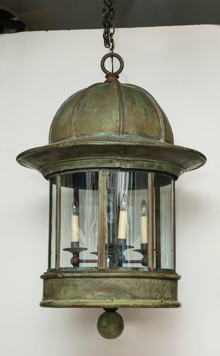 Dramatic Double Height English Country House Center Hall Hanging ...