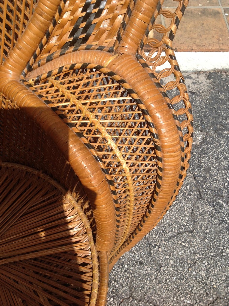 Dramatic Peacock Chair at 1stDibs