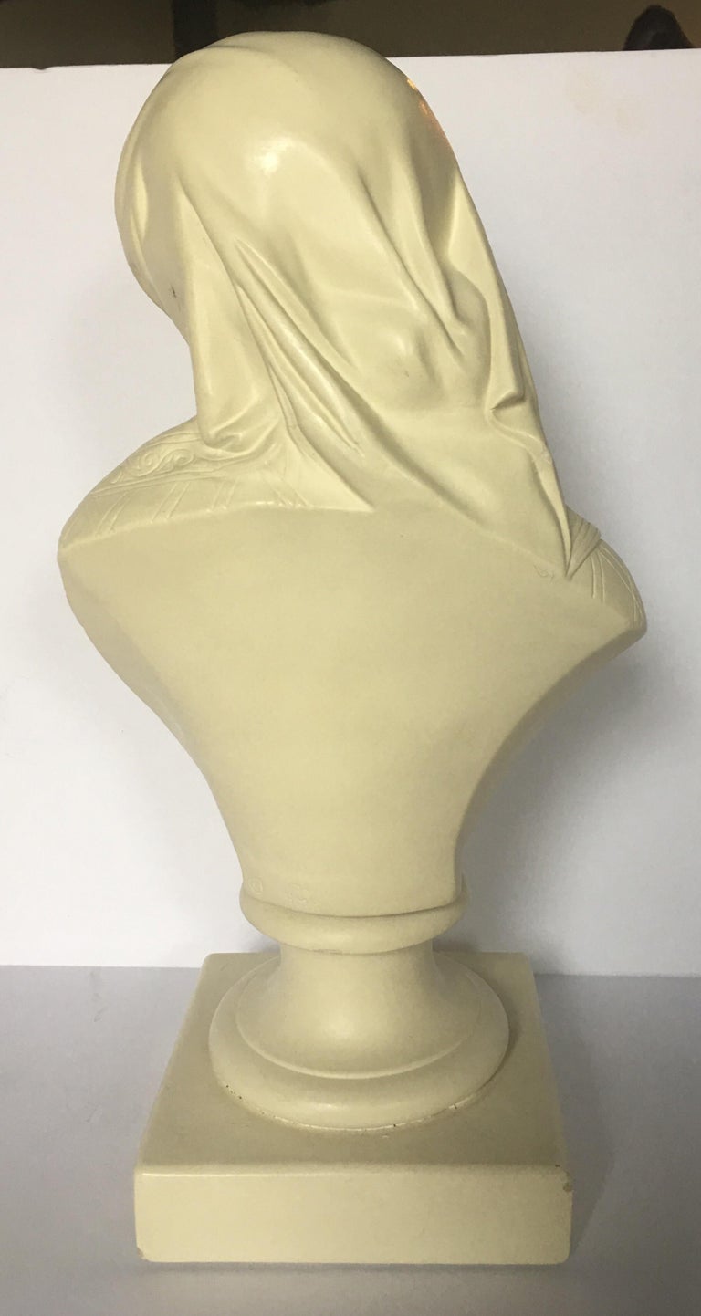 Draped Veil Female Bust Sculpture by Alva Studios at 1stDibs | alva ...