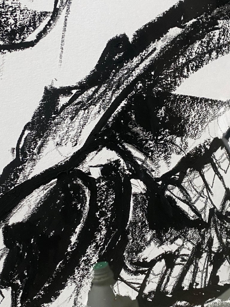 Drawing by Sonia Lalic Grease Pencil Drawing For Sale at 1stDibs