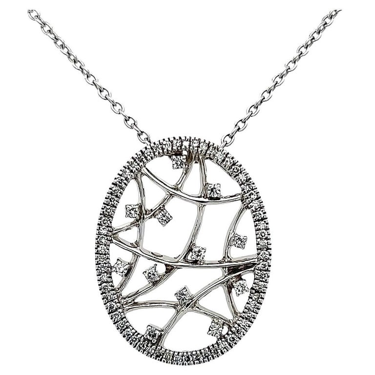 Dream Catcher Diamond Pendant For Sale at 1stDibs