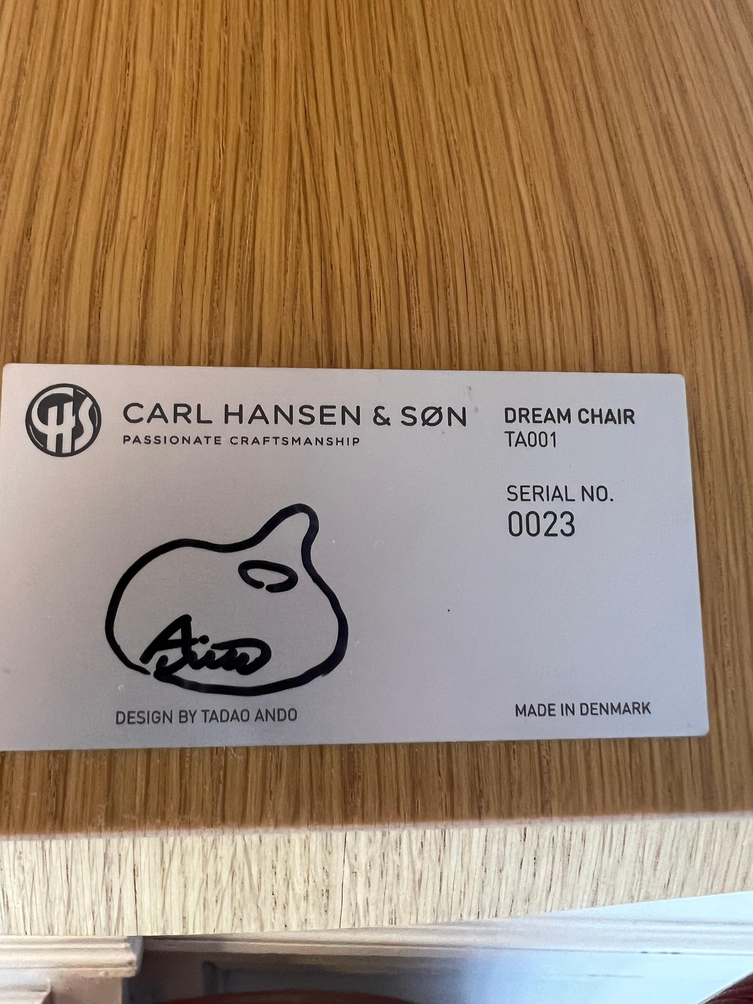 Dream Chair by Carl Hansen and Son, Design Tadao Ando 2013 at 1stDibs