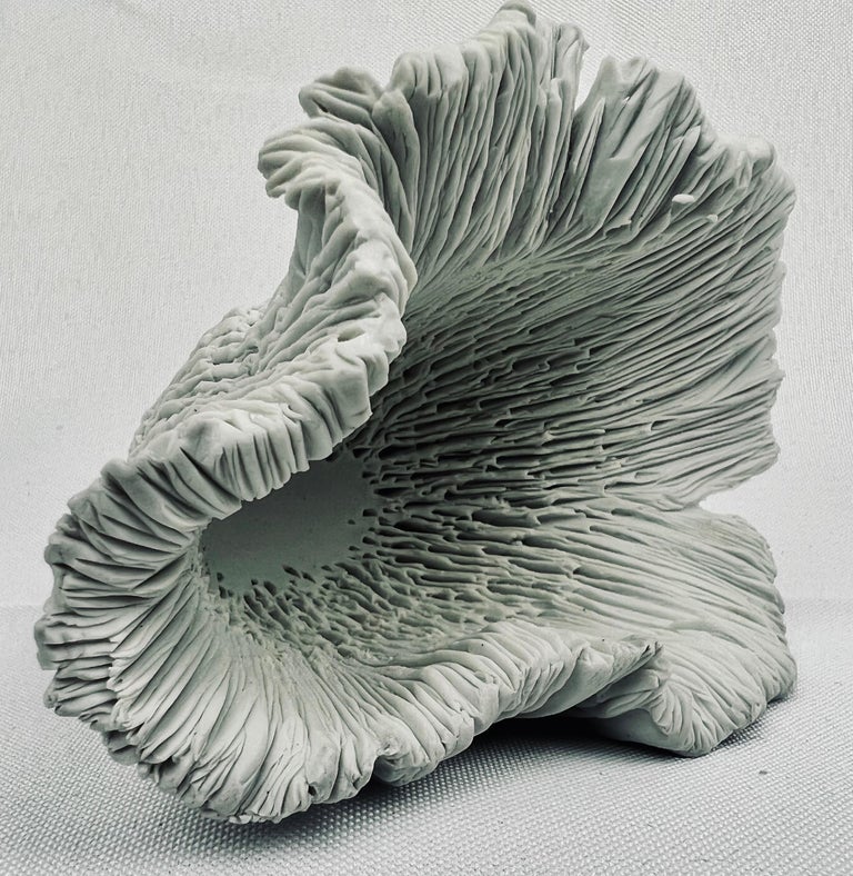 Created by Hand, Dream like Sea Form in Porcelain For Sale at 1stDibs