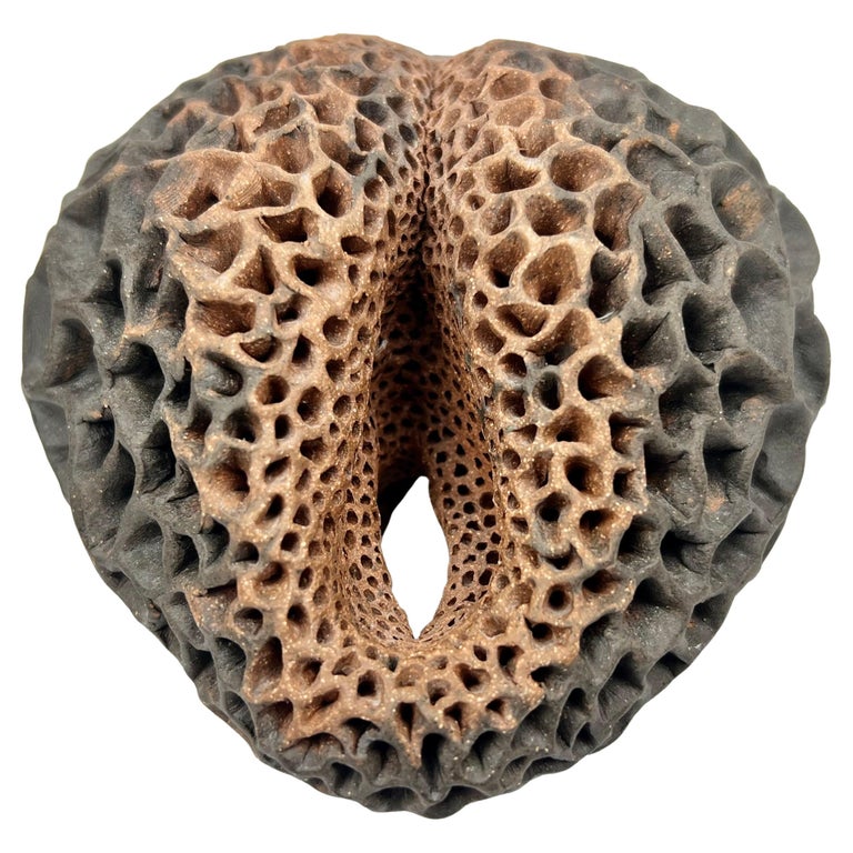 Dream like Sea Forms in Two Tone Clay-Created by a Delicate Hand at 1stDibs