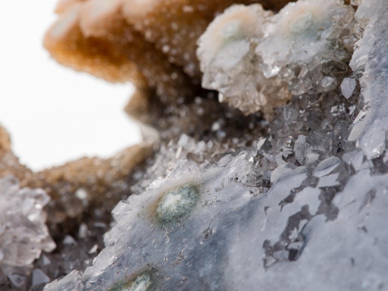 Dreamy Geode End Cut Resembling Murano Glass Crystal Mineral Slice For ...