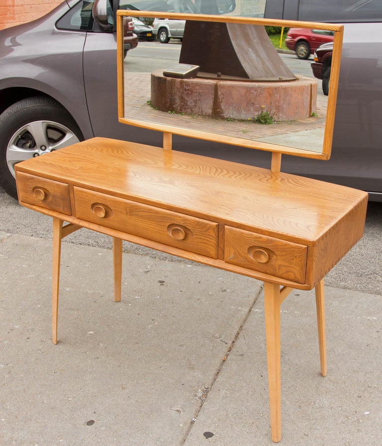 Mid Century Modern Dressing Table and Mirror For Sale at 1stDibs | mid ...