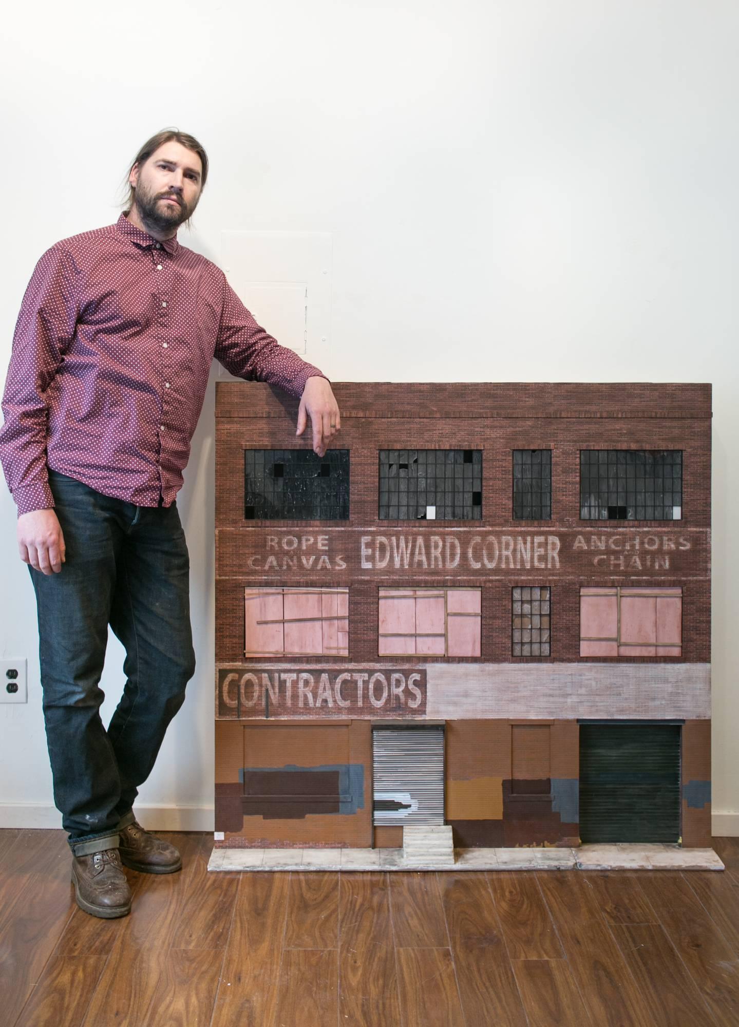 Drew Leshko - "Edward Corner Warehouse", Miniature Building ...