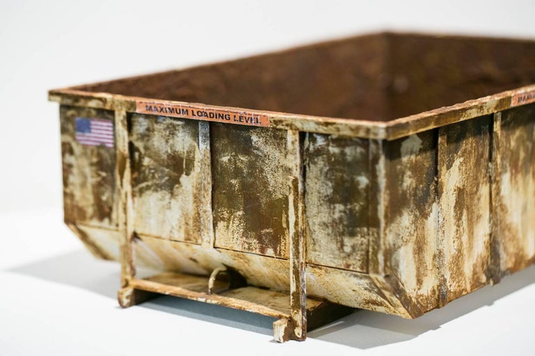 Drew Leshko - "White Dumpster", Miniature dumpster paper sculpture at ...