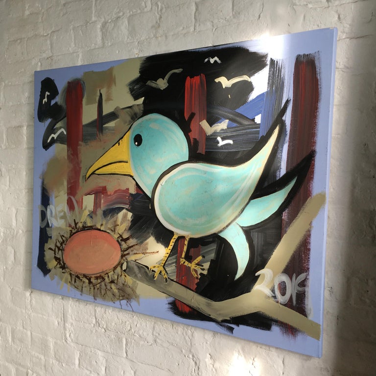 Drew 'Nest Egg' Mixed Media, 2019 For Sale at 1stDibs
