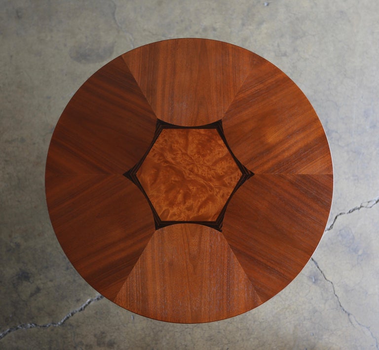 Drexel "Composite" Swag Tri-Leg Side Table, circa 1960 at 1stDibs