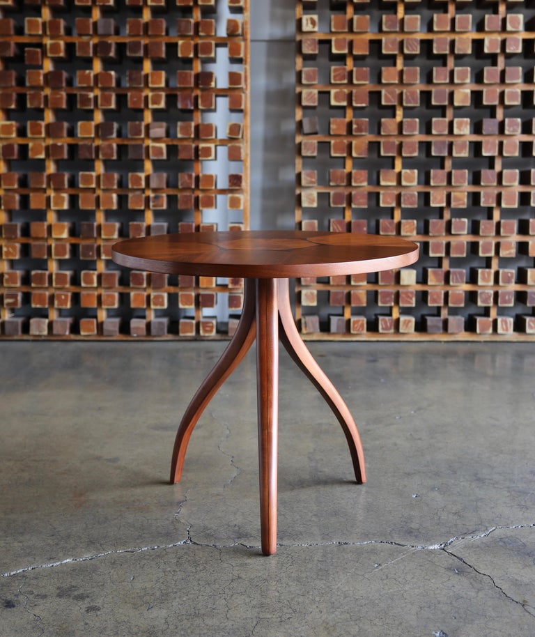 Drexel "Composite" Swag Tri-Leg Side Table, circa 1960 at 1stDibs
