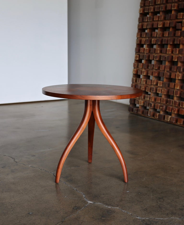 Drexel "Composite" Swag Tri-Leg Side Table, circa 1960 at 1stDibs