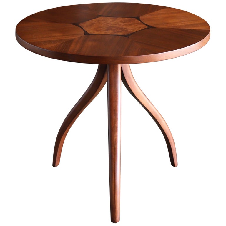 Drexel "Composite" Swag Tri-Leg Side Table, circa 1960 at 1stDibs