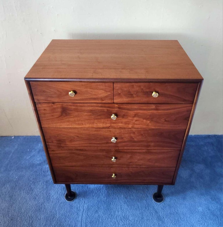 Drexel Declaration by Kipp Stewart Highboy Dresser For Sale at 1stDibs
