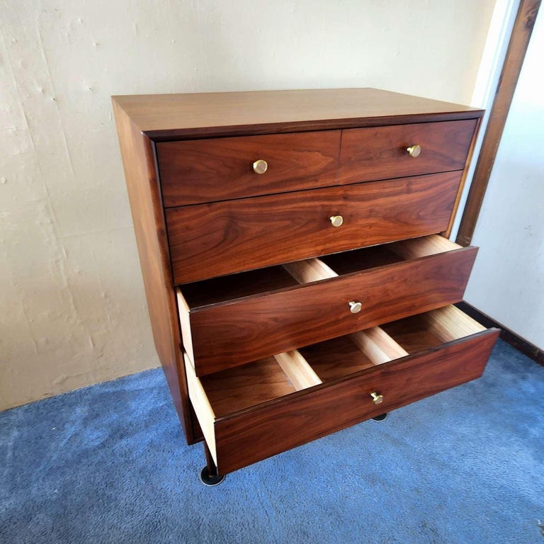 Drexel Declaration by Kipp Stewart Highboy Dresser For Sale at 1stDibs