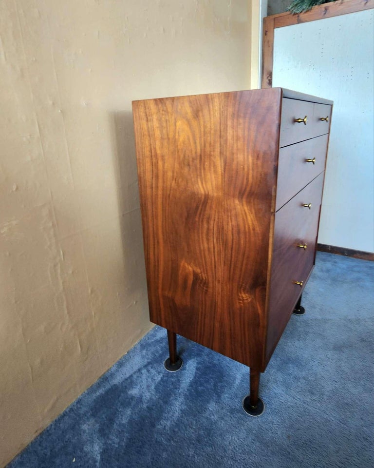 Drexel Declaration by Kipp Stewart Highboy Dresser For Sale at 1stDibs