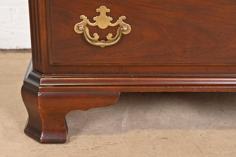 Drexel Heritage Georgian Solid Cherry Wood Lingerie Chest For Sale at ...